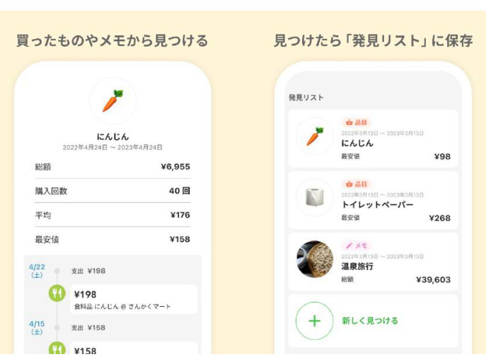 Zaim、家計簿サービス「Zaim」で商品・テーマ別の支出総額が分かる新機能「見つける」をリリース | マイライフニュース